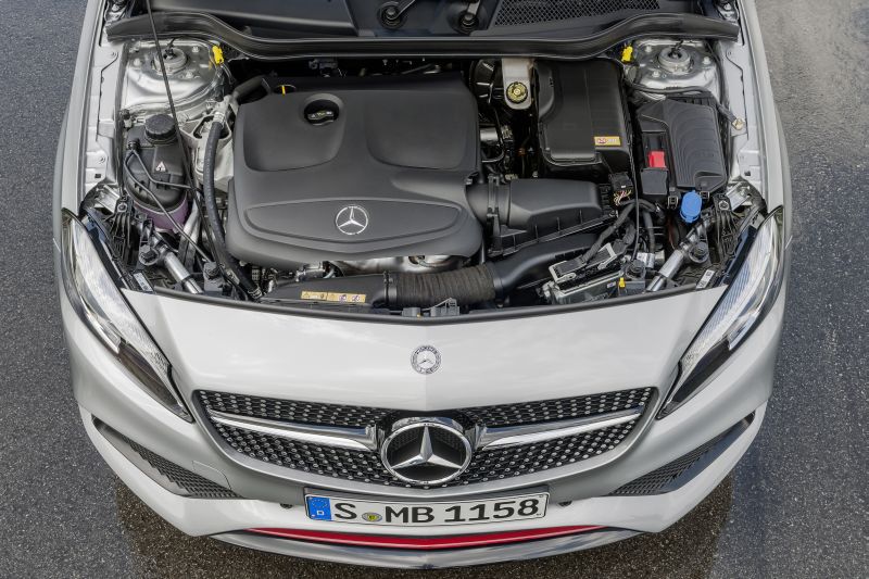 Mercedes-Benz A-class (W176 facelift 2015) A 180d (109 Hp ...